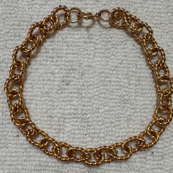 Erwin Pearl | Jewelry | Vintage Erwin Pearl Chunky Gold Rope Neck ...